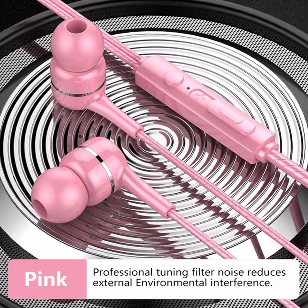 PEWANY for Huawei Sport Earphone With Mic Wired Earphone Headphones In Ear Noise Cancelling ...