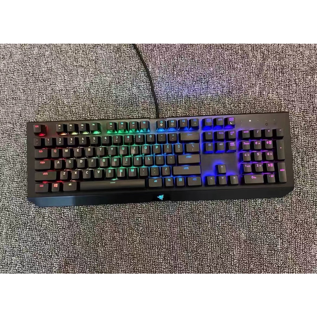 Razer BlackWidow Mechanical Keyboard 2019 Gaming Office 104 Keys RGB ...