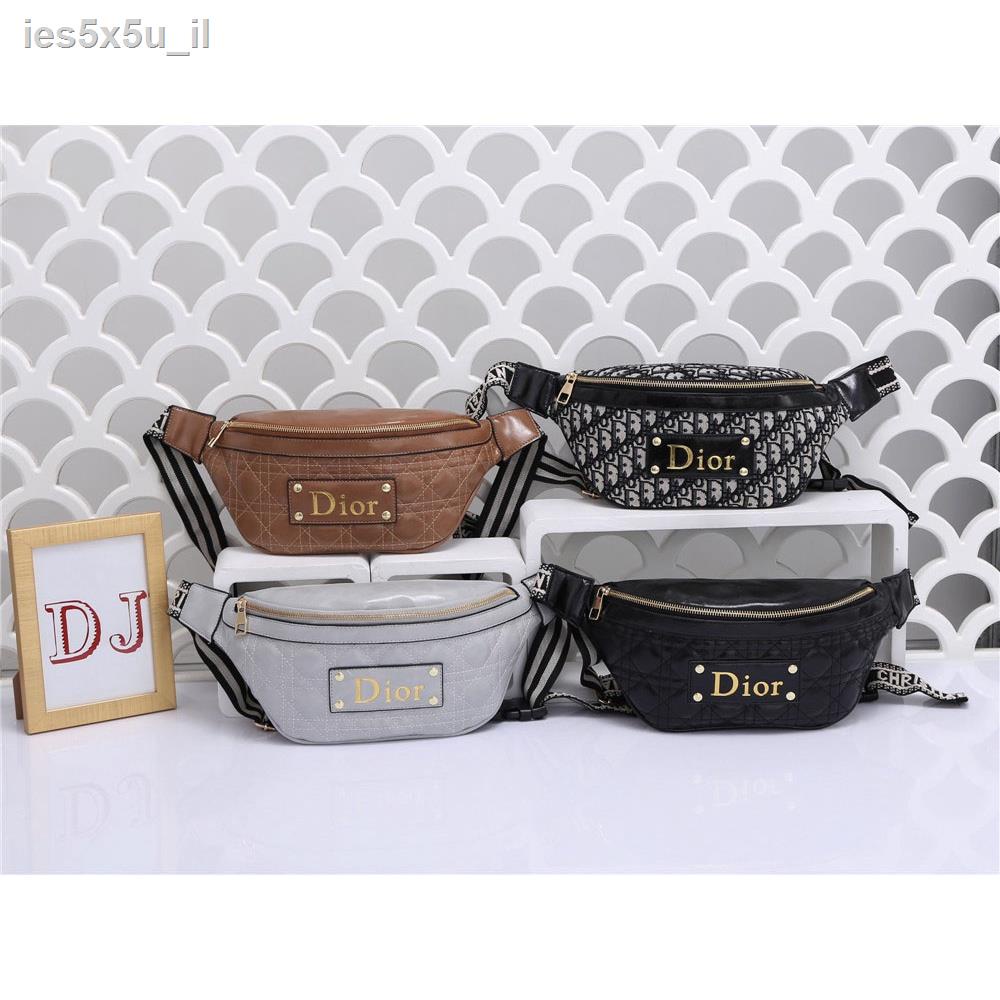Promotion new Dior crossbody bag Waist Bag Rattan Check Leather ...