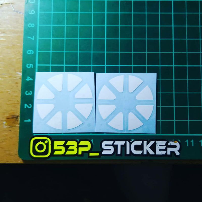 สติ๊กเกอร์โลโก้ Dahon Logo สีขาว 2 ชิ้นสําหรับติดหมวกกันน็อครถ ...