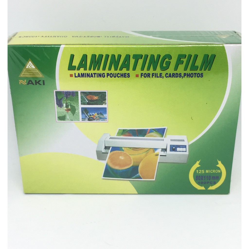 พลาสติกเคลือบบัตร Naki 80*110mm หนา 125 ไมครอน - plernkung - ThaiPick