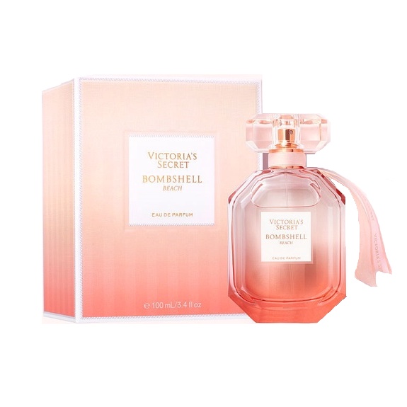 Victoria's Secret Bombshell Beach EDP 100 ml. กล่องซีล ป้ายไทย พร้อมถุง ...