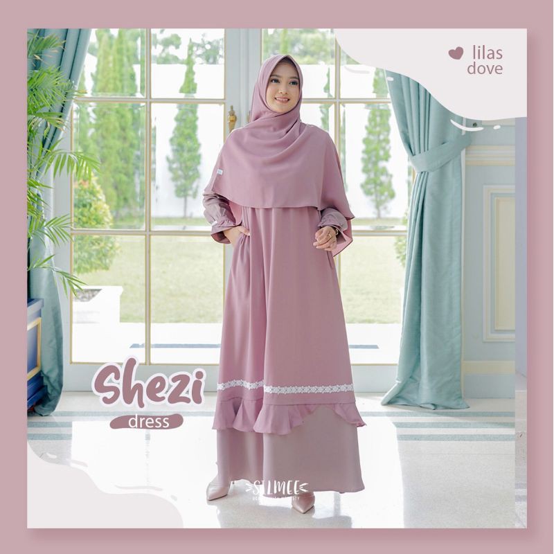 Shezi ชุดเดรส Sheza Shezi คู่รัก silmee Indonesia Eid dress Eid dress ...
