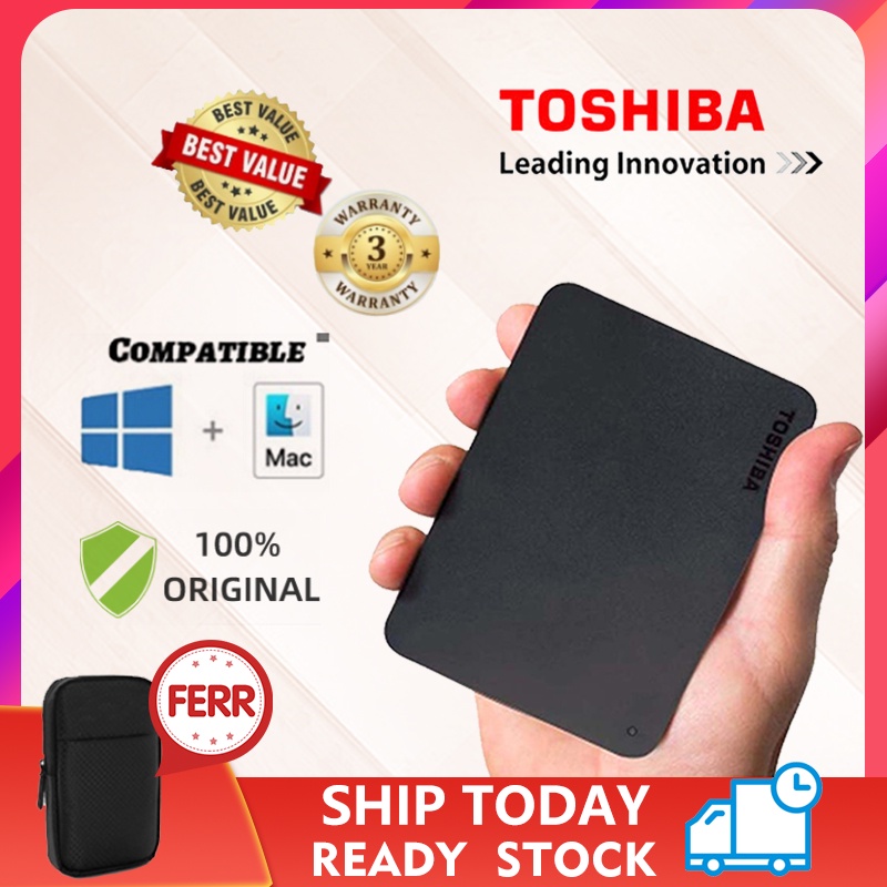 でhot sell!!TOSHIBA 1TB Portable Drive External HDD Hard Disk Hard Drive ...