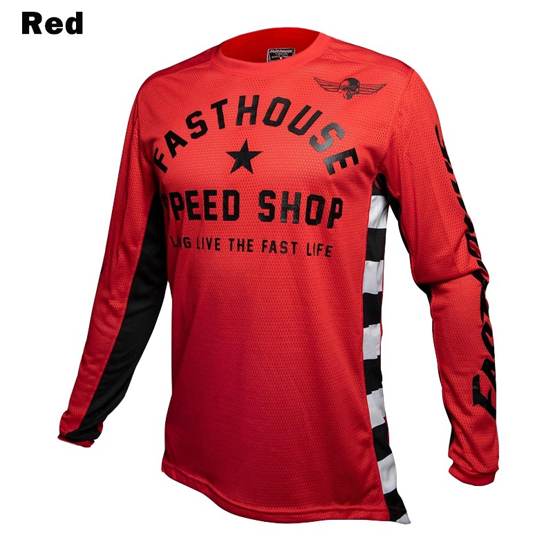 Pro Jersey Bmx Mtb Dh Racewear เสื้อลําลองสําหรับผู้ชายแขนสั้นเหมาะกับ ...