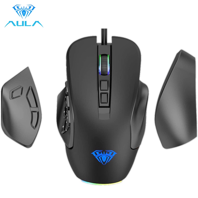 Motospeed V80 RGB Profissional 5000 DPI Gaming Gamer Mouse USB Computer ...