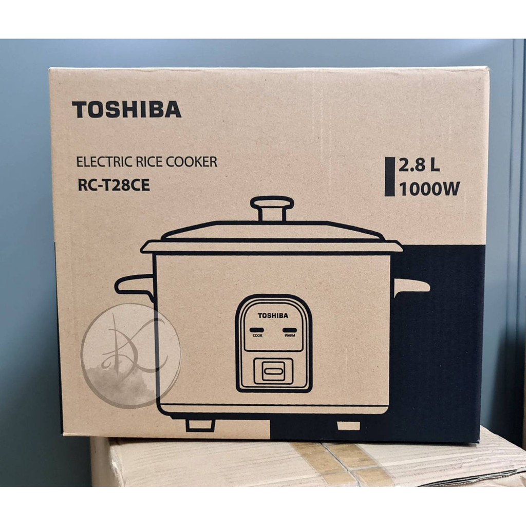 Toshiba หม้อหุงข้าว2.8ลิตร หม้อธรรดา ใช้งานได้ดี RC-T28CE - pompom493 - ThaiPick