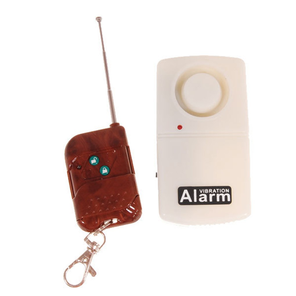 Wireless Anti-Theft Remote Control Vibration Security Alarm Nice burang ...