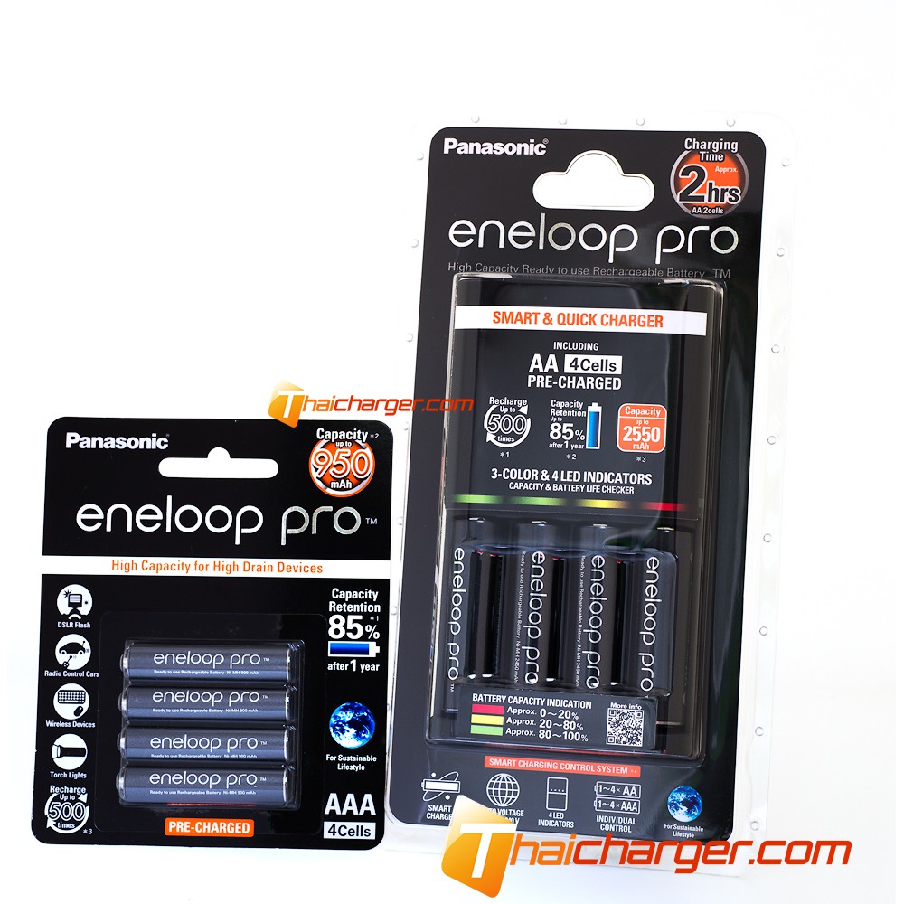 ชุด 22 เครื่องชาร์จ eneloop pro Smart & Quick Charger 2Hrs ใหม่ ...