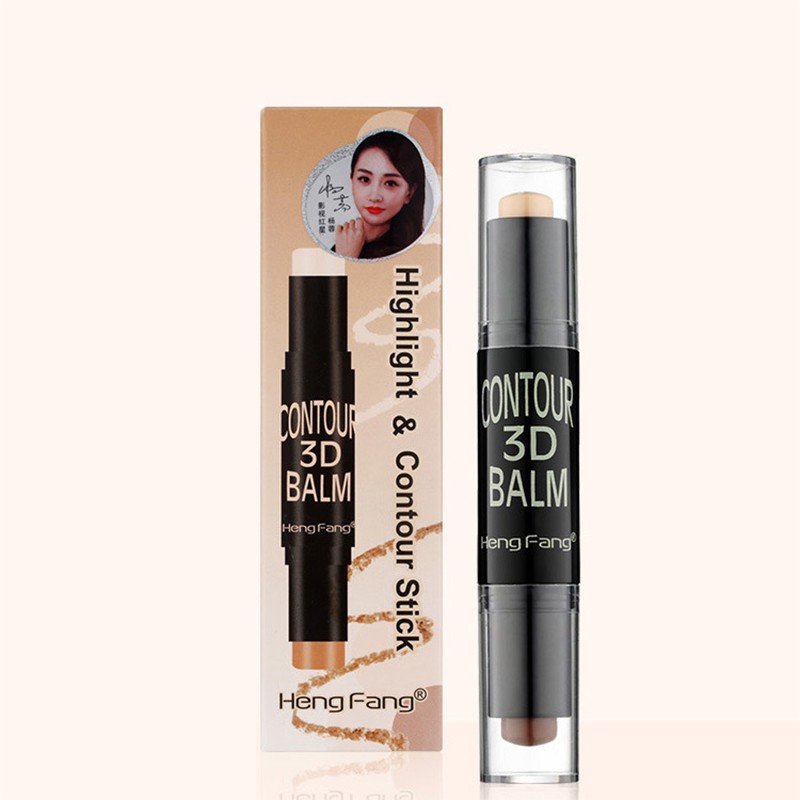 2-In-1 Fashion Contour Pen Stick Double-ended Create 3D Face Concealer ...
