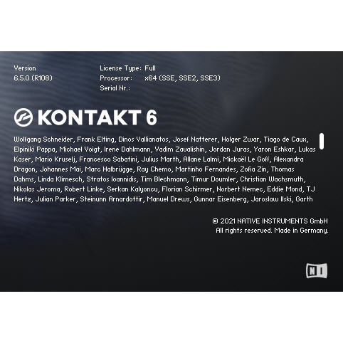Native Instruments Kontakt 6 ตัวเต็ม ถาวร โปรแกรมปลั๊กอิน VST จำลอง ...