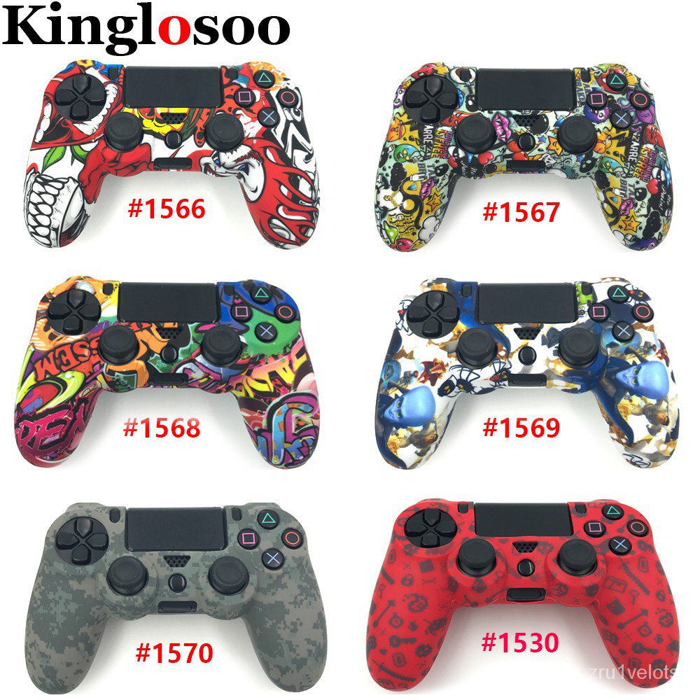 Ps4 Dualshock Controller Silicone Skin Protector Cover Case Bh6r 2167