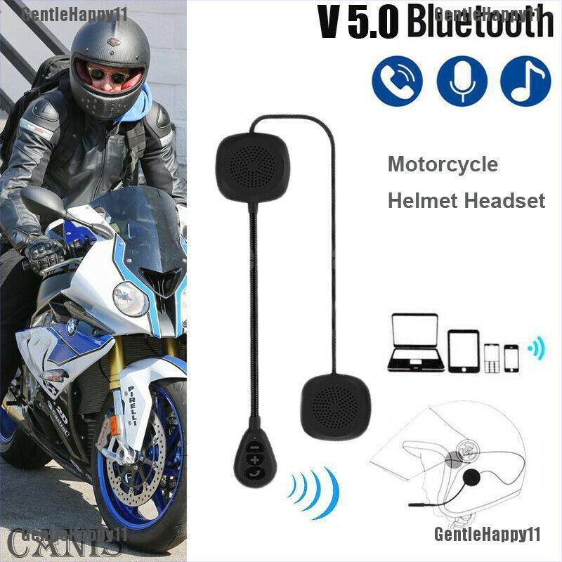 Ghth หูฟังแฮนด์ฟรีไร้สายบลูทูธ 5.0 สำหรับติดรถจักรยานยนต์ ...