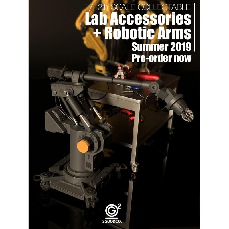 Spot 2Goodco 112 โต๊ะรื้อถอน 6 นิ้ว Iron Man Workbench Robot Arm Small ...