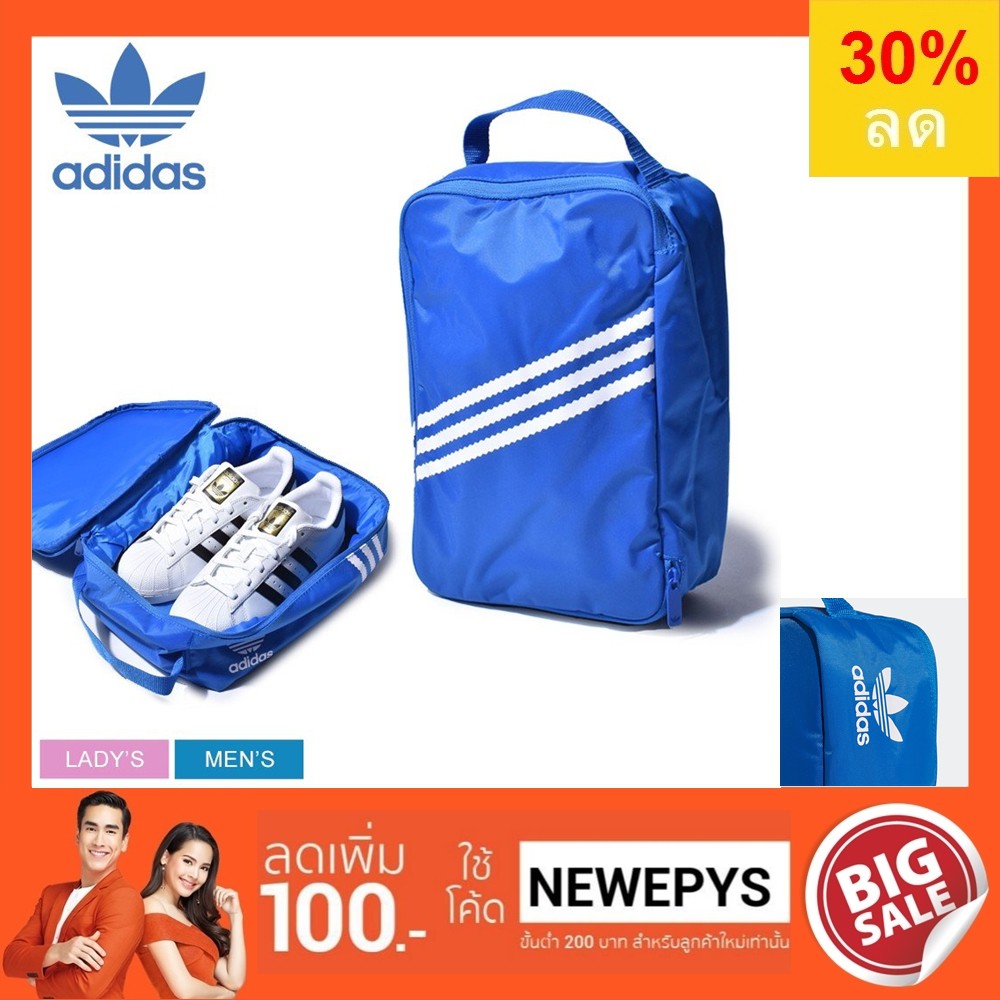 แท้ พร้อมส่ง adidas ORIGINALS กระเป๋า Sneaker ไม่ระบุเพศ Blue ED8689 ...