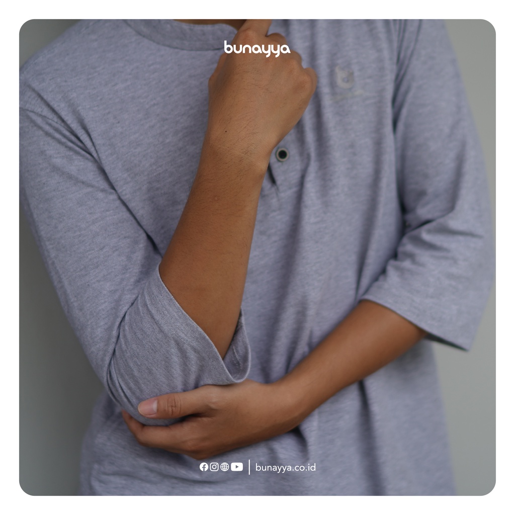 ใหม่ Kurta Basic Bunayya | เสื้อยืด ลาย Kurta | Kurta 3/4 | เสื้อเชิ้ต ...