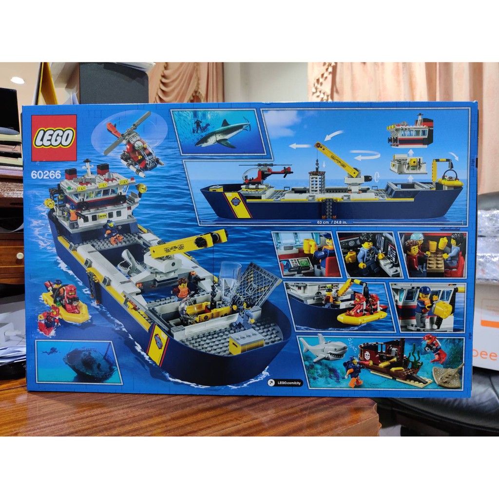 Lego 60266 Ocean Exploration Ship (สินค้าแท้ สินค้าพร้อมส่ง) - naicollo ...