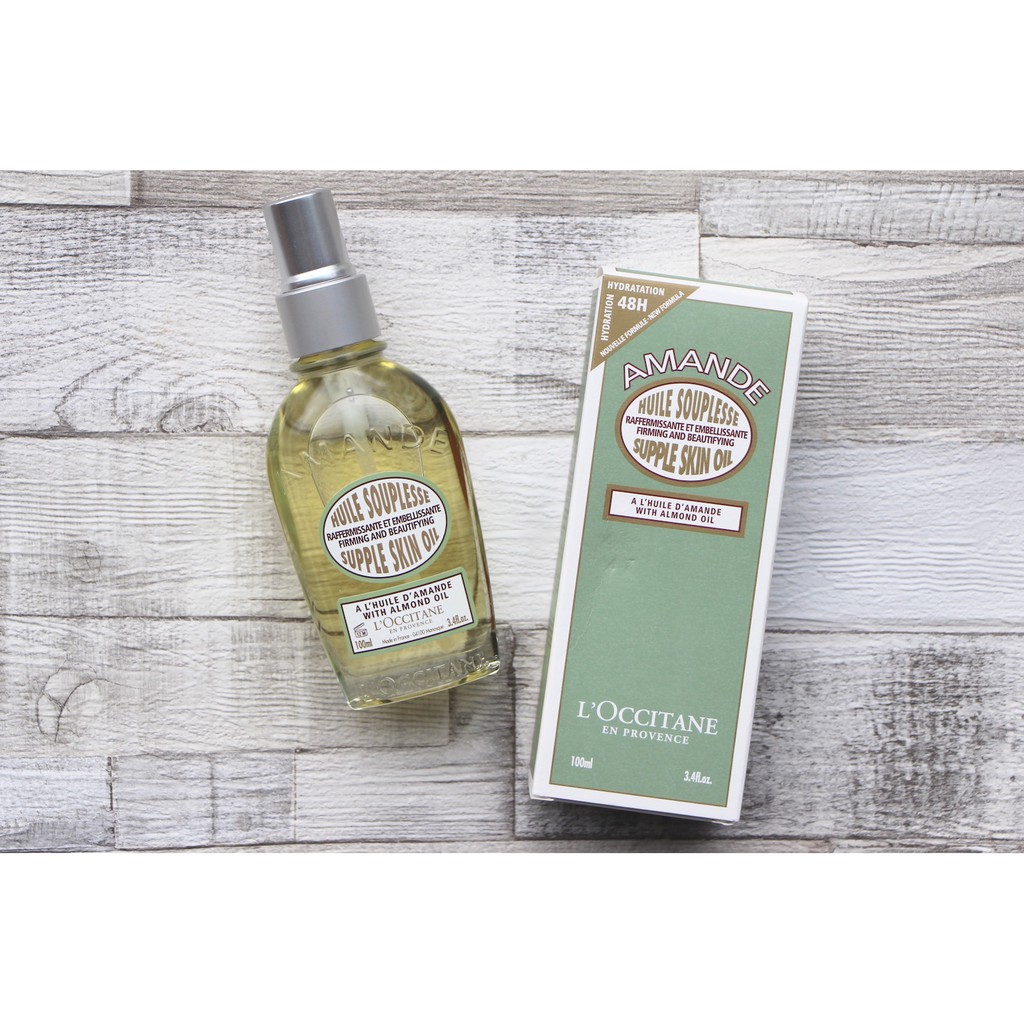 L'Occitane : Amande Huile Souplesse Supple Skin Oil 100 ml ...