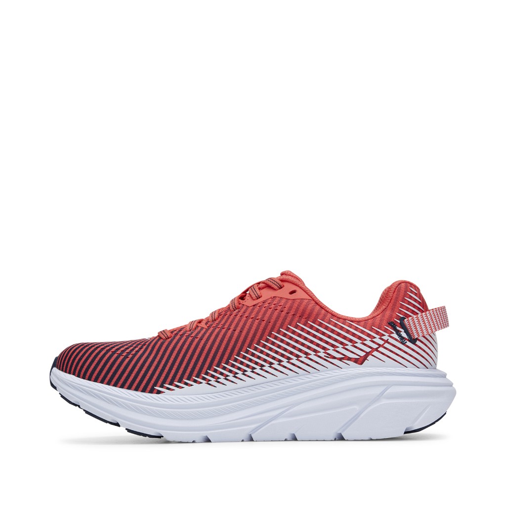 HOKA Rincon 2 Women Hot Coral White รองเท้าวิ่งถนน ผู้หญิง BananaRun ...