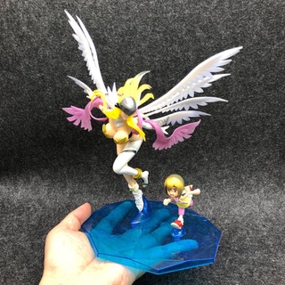 【Hot Stock】Anime Digital Monster Angemon & Angewomon Model Action ...