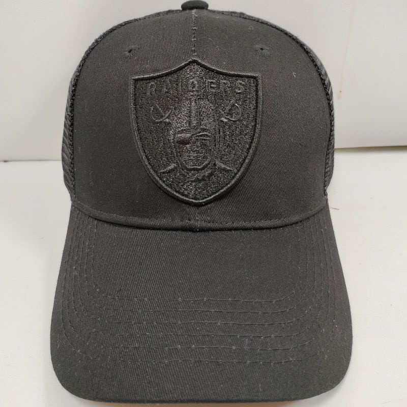 Raiders Trucker หมวกตาข่าย คุณภาพดี สีดํา - hiphopstore27.th - ThaiPick