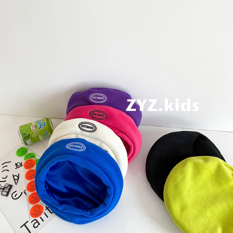 Children Winter Berets Peaked Hats Spring Autumn Boys Girls Toddler ...