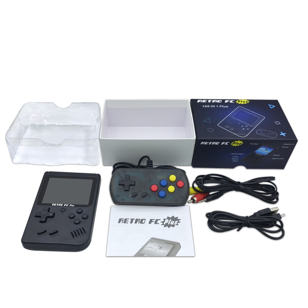 Anbernic Retro FC Plus Game Console 168 Games 3.0-inch TFT Display ...