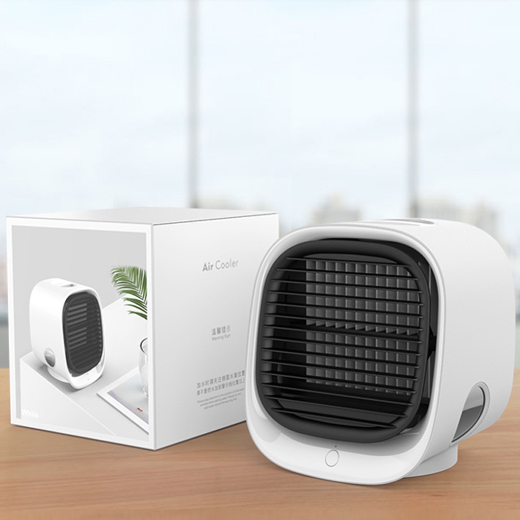 Portable Fan Air Cooler Mini USB Air Conditioner Low Noise Eco-friendly ...