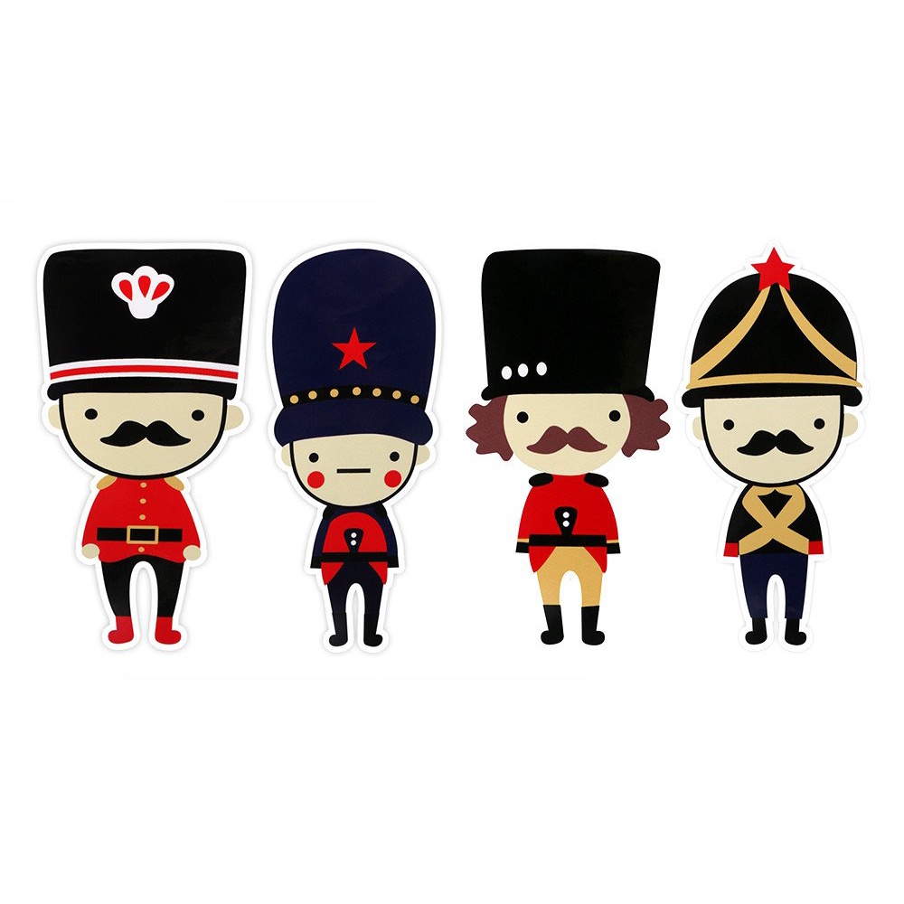 British Cool Soldiers Car Sticker Auto Window Windshield Body Decal For ...
