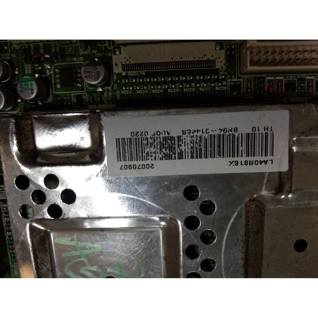 เมนบอร์ดซัมซุง mainboard samsung รุ่น la40r81bx (ของถอด) - jackelec ...