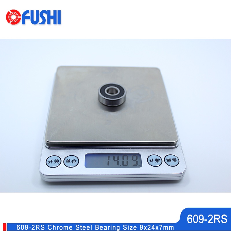 609-2rs แบริ่ง 9x24x7 Mm 10 pcs Miniature 3d ชิ้นส่วนเครื่องพิมพ์สเก็ต ...