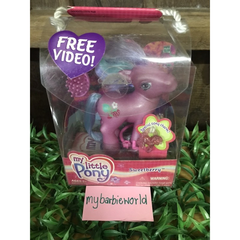 My Little Pony G3 Sweetberry ส่งฟรี EMS | Shopee Thailand
