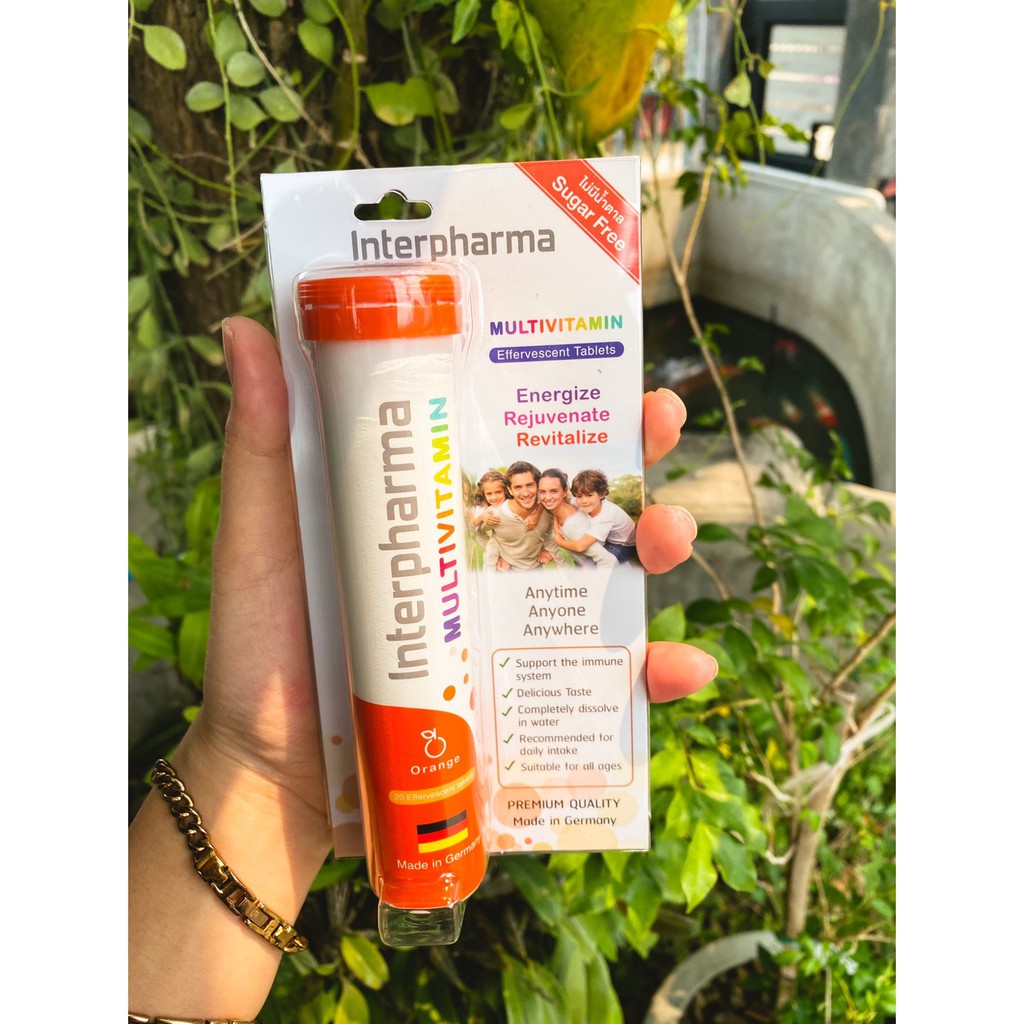 วิตามินรวมชนิดเม็ดฟู่ Interpharma | Shopee Thailand