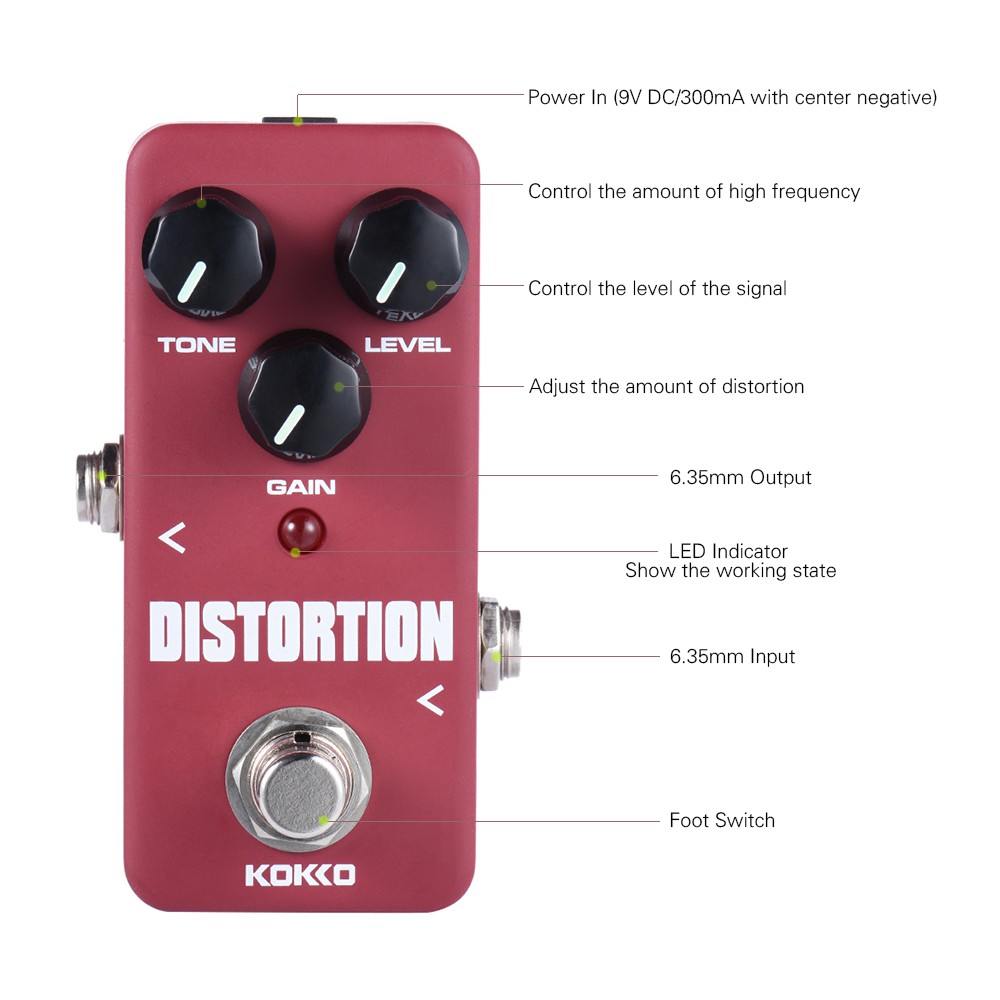 KOKKO FDS2 เอฟเฟคกีตาร์ขนาดเล็ก แบบพกพา - gamedada.th - ThaiPick