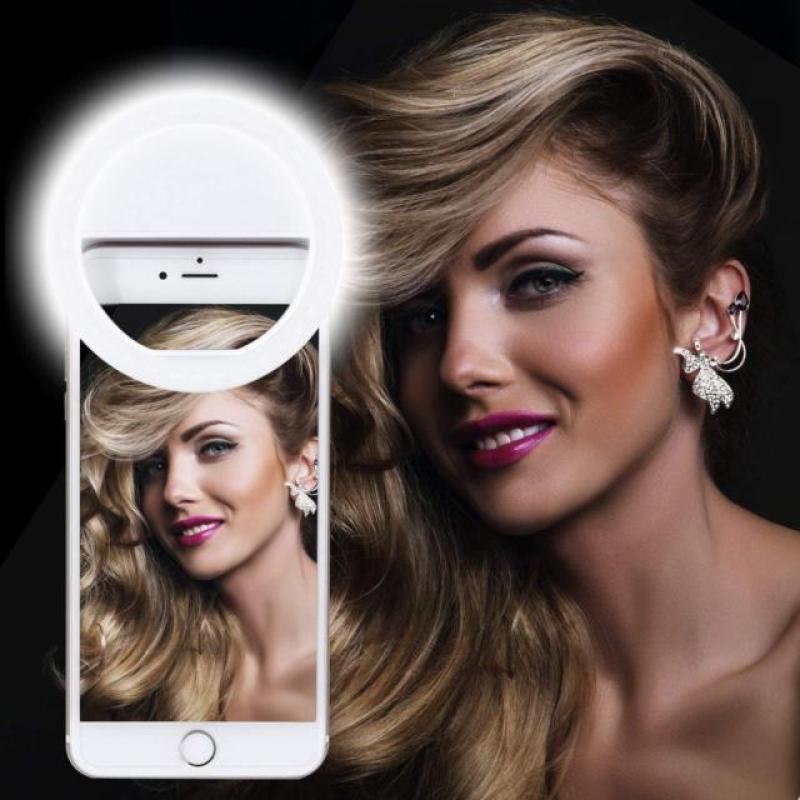 Mobile phone Selfie Led Ring Light self timer lamp USB charging ...