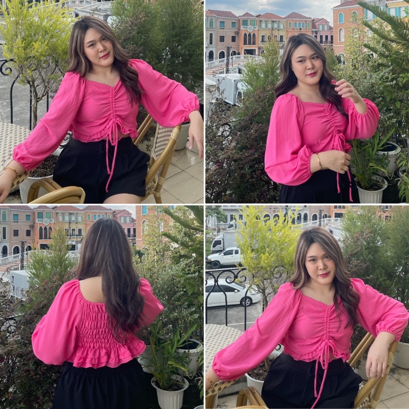 เสื้อครอป รูดอก CANDY CROP My.styleclothing - my.styleclothing - ThaiPick