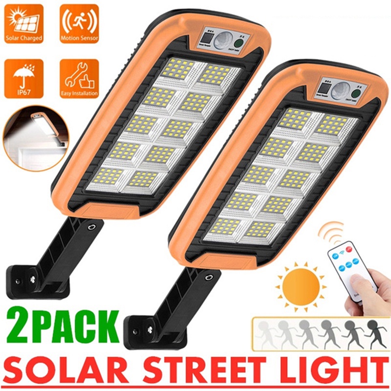 ไฟพลังงานแสงอาทิตย์ Solar Street Lights Outdoor Solar Lamp With 3 Light ...