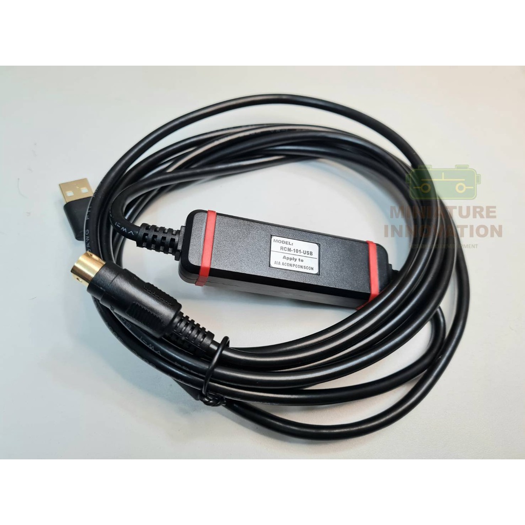 RCM-101-USB สายเคเบิลข้อมูลไดรเวอร์i IAI ไฟฟ้ากระบอกสูบ ACON / PCON ...