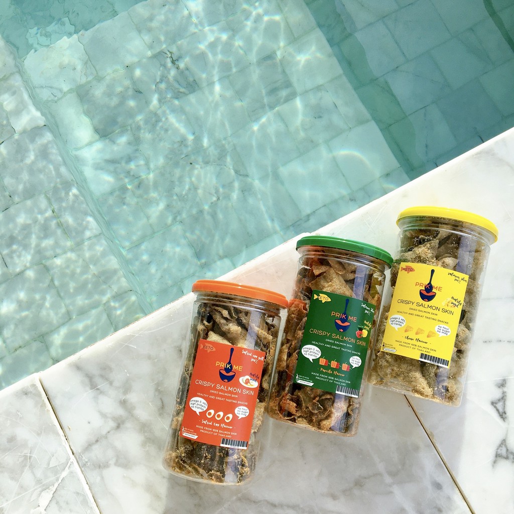 (โค้ด 10FSRU9 ลดเพิ่ม20) KETO (5กระปุก) หนังปลาแซลมอน PrikMe - blocinbox - ThaiPick