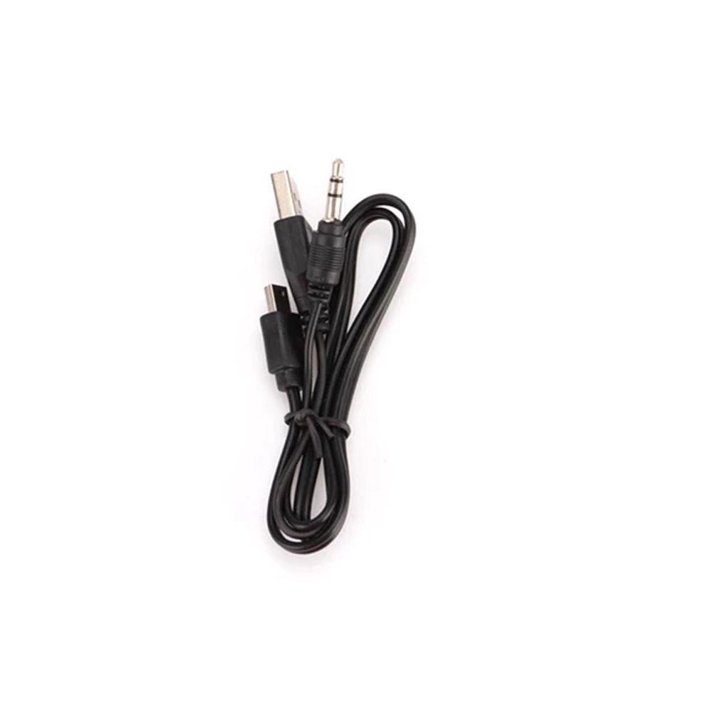 2 in 1 Mini USB 5 Pin 3.5 mm AUX สายเคเบิ้ลและที่ชาร์จสำหรับลำโพง ...