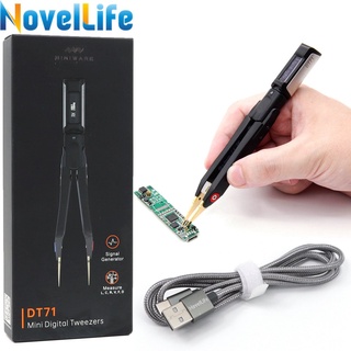 DT71 Mini Digital Tweezers Smart SMD Tester Portable LCR Meter Diode ...