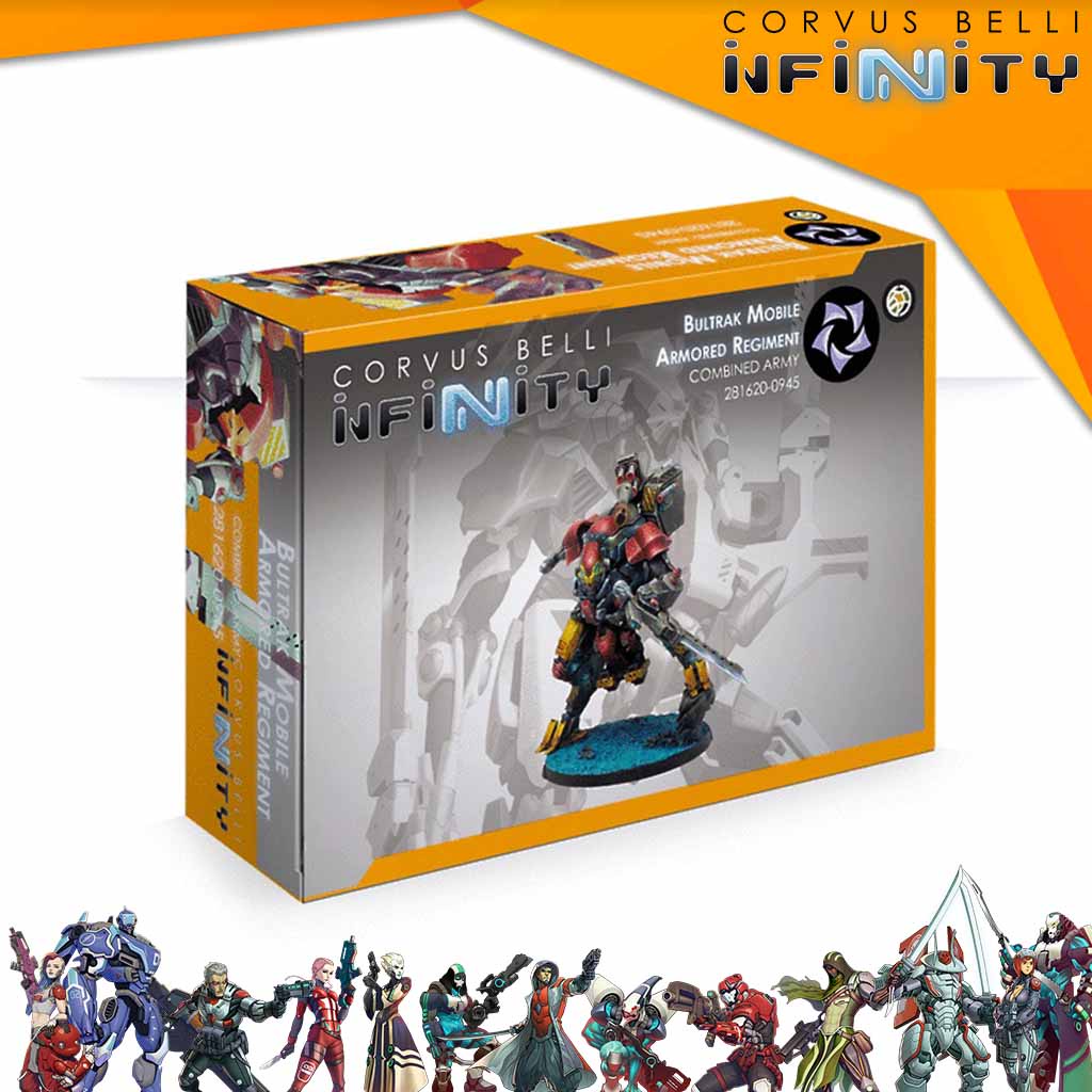 Bultrak Mobile Armored Regiment Infinity the game (wargame) - analog ...