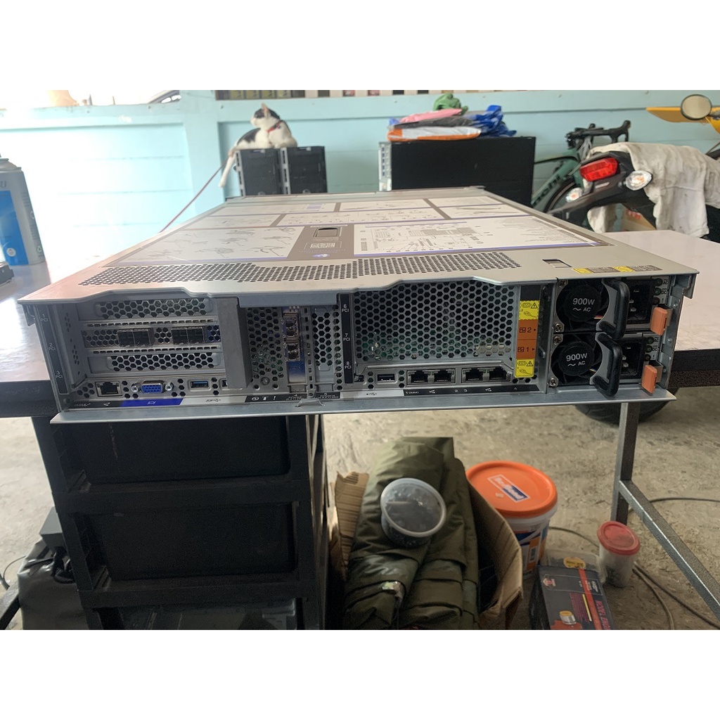 Lenovo System x3650 M5 ( ใส่ HDD ได้ 16 ลูก ) 2 x E5-2609 V3 1.90 GHz ...