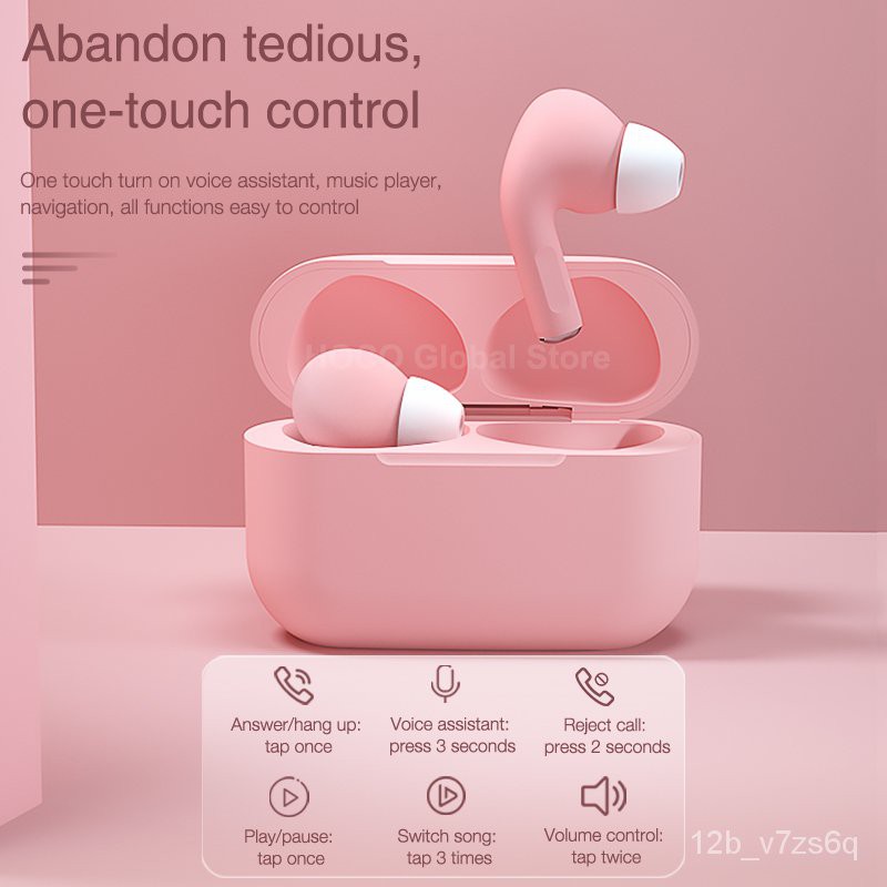 Macaron InPods 13 หูฟังบลูทูธไร้สายใหม่ล่าสุด 3thกีฬาเล่นเกมหูฟังไร้สาย ...