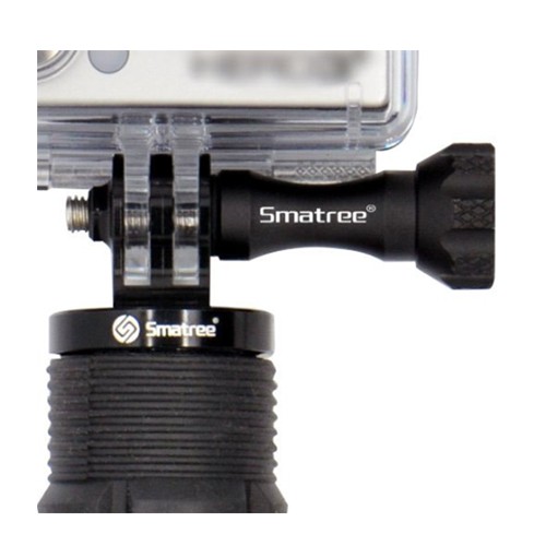 Smatree Aluminum Tripod Mount Long Screw Alumunium for GoPro DJI ...