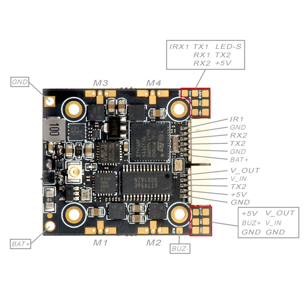 Crux35 Crux35 HD อะไหล่โดรน FPV Racing Happymodel ELRS X1 AIO 2-4S 12A ...