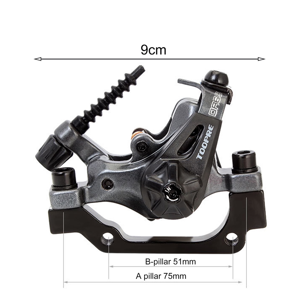 Moon_1 Set TOOPRE Bike Disc Brakes Lightweight Strong Braking Force ...