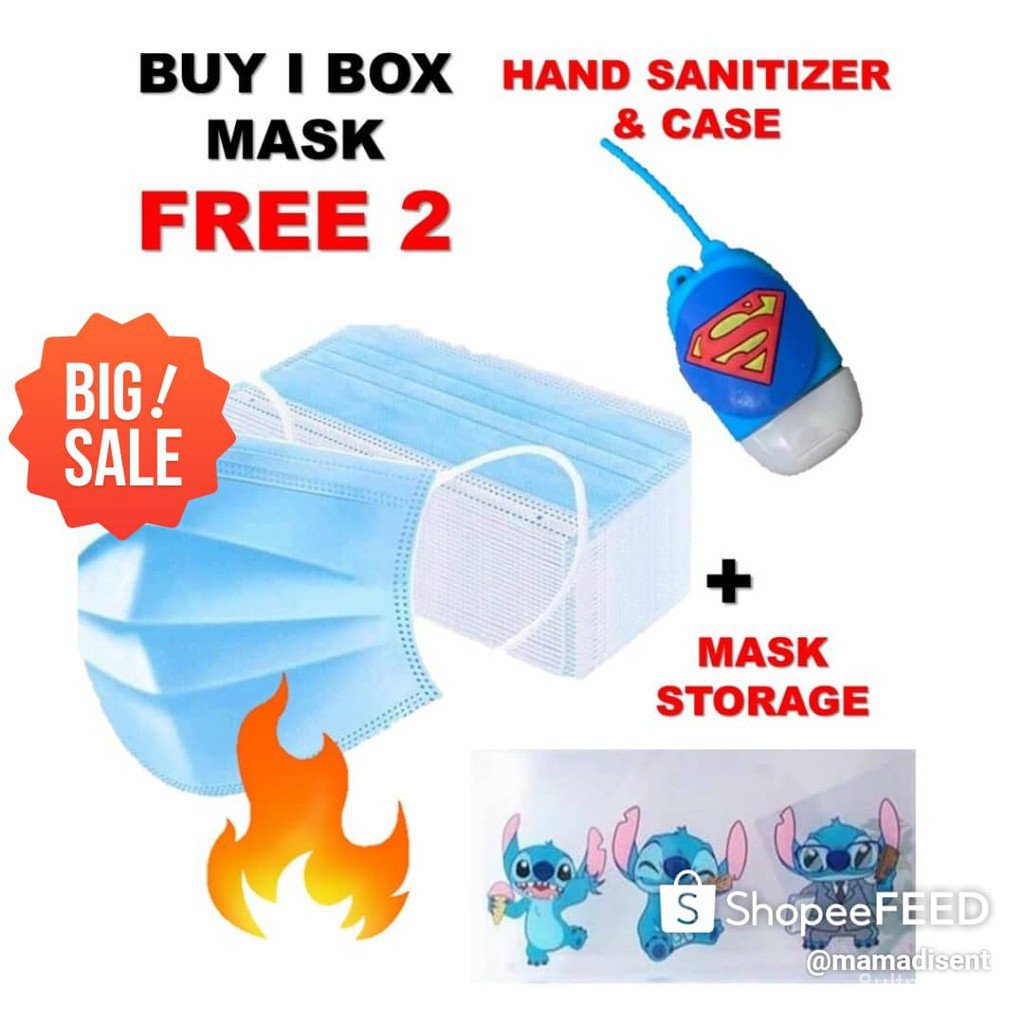 2021[READY STOCK] -BUNDLE DEAL -3 PLY MASK FOR KIDS & ADULT -FREE 2 ...