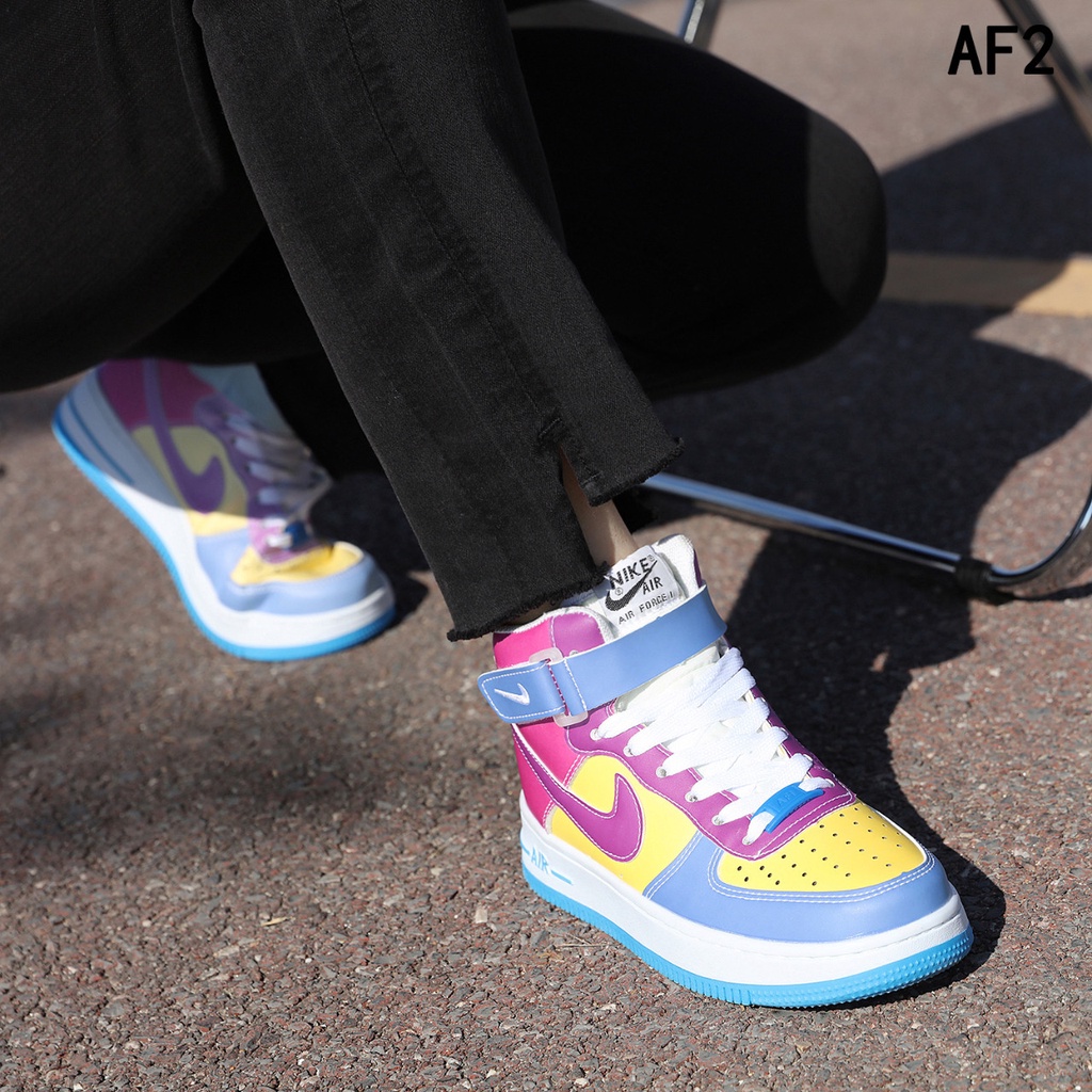 Keke898 Nike Air Force Hightop รองเท้าผ้าใบ #Af2 - keke898meme.th ...