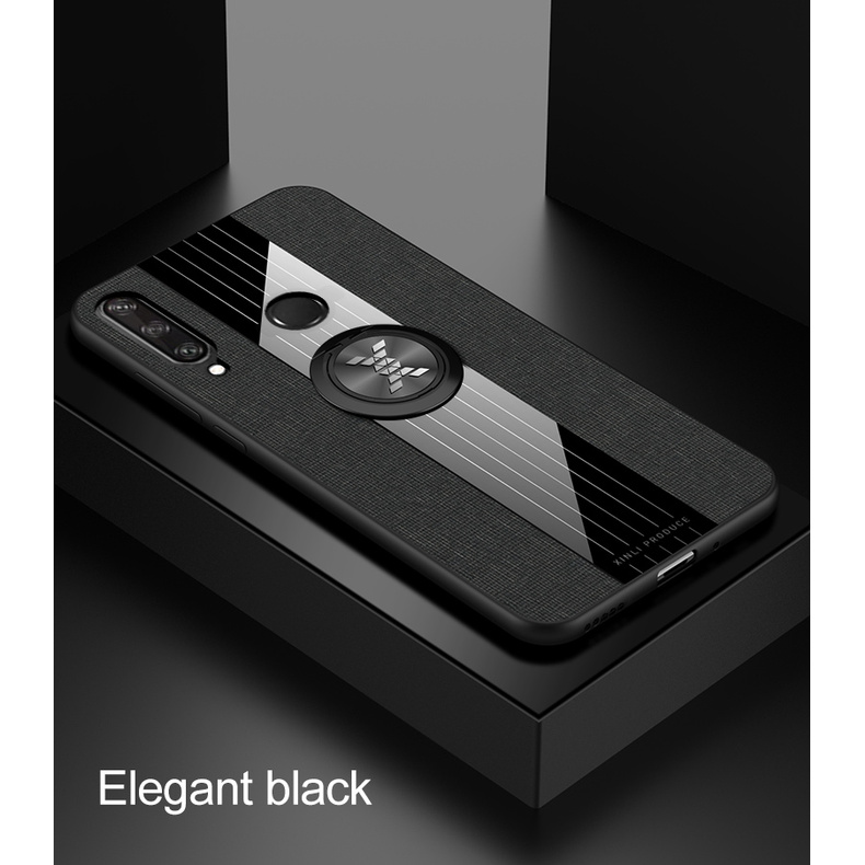 Ring Stand Fabric Case for Huawei Y8P 2020 Y6P 2020 Y9 2019 Y9A Y9S Y9 ...
